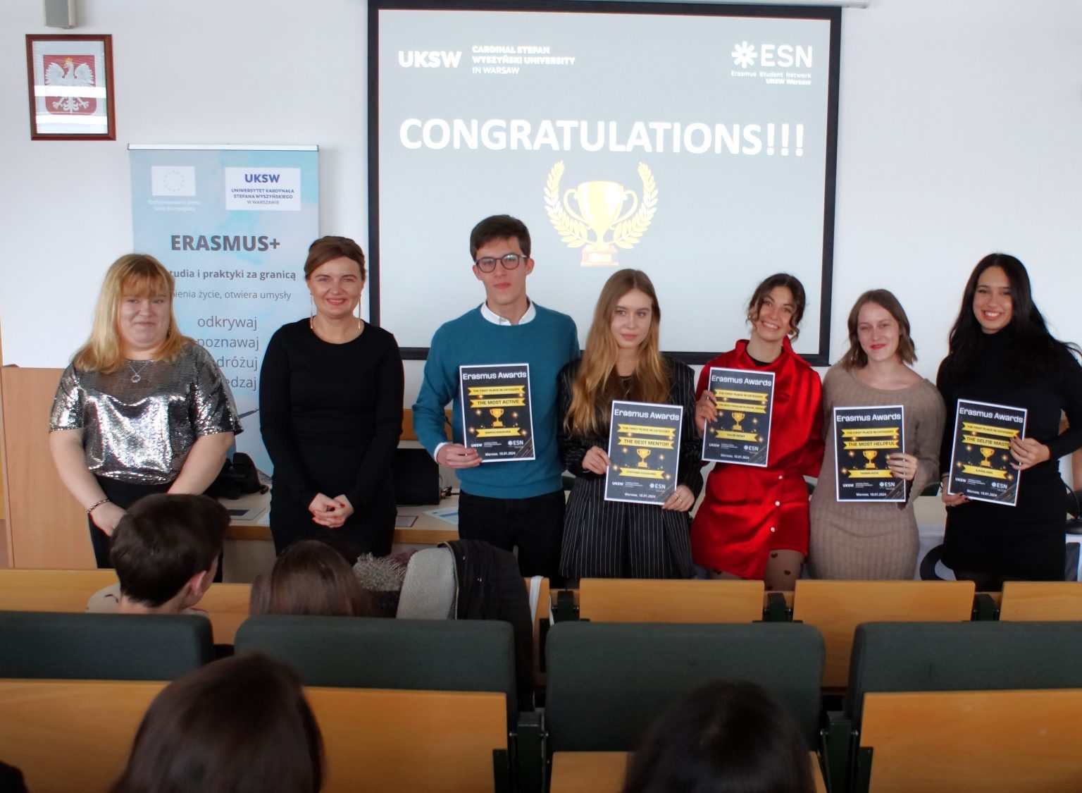 Erasmus Awards Ceremony – Pierwsza Gala Pożegnalna dla Studentów z ...